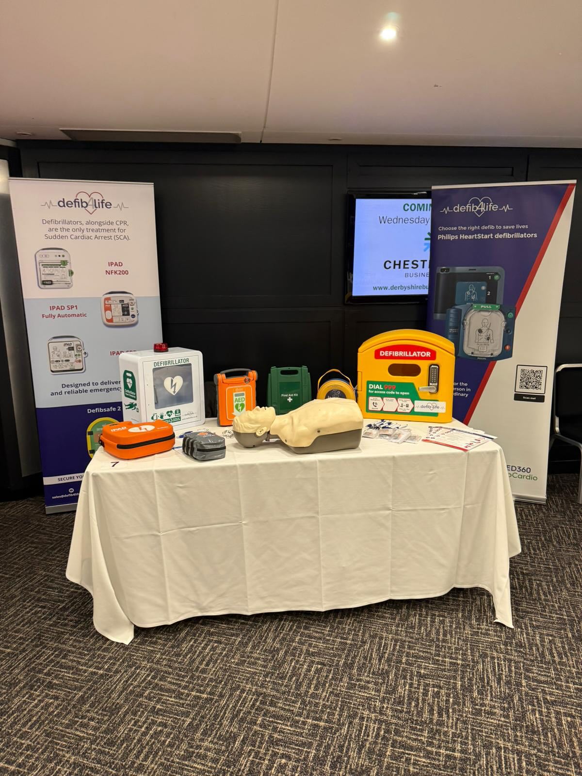 Derby Business Expo Recap: Highlights from the Day — Defib4Life Ltd