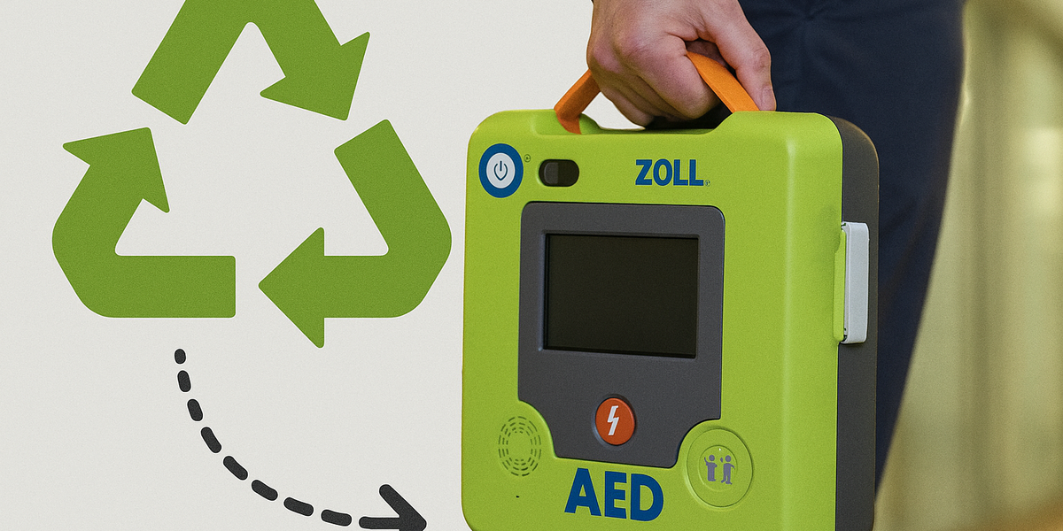 Defibrillator Recycling Scheme | Recycle old AEDs, Batteries & Pads UK ...