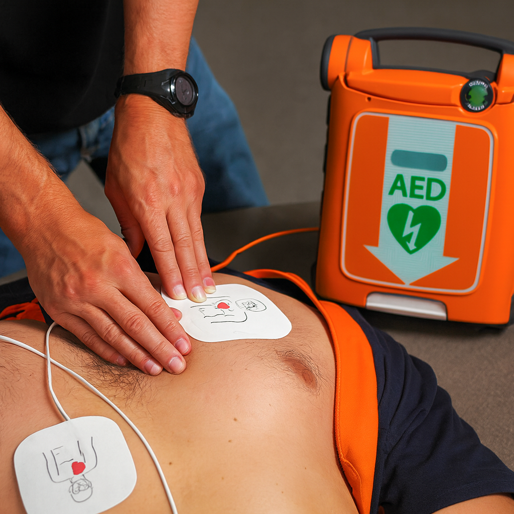 What to do if you’re alone with someone who needs a defibrillator — Defib4Life Ltd