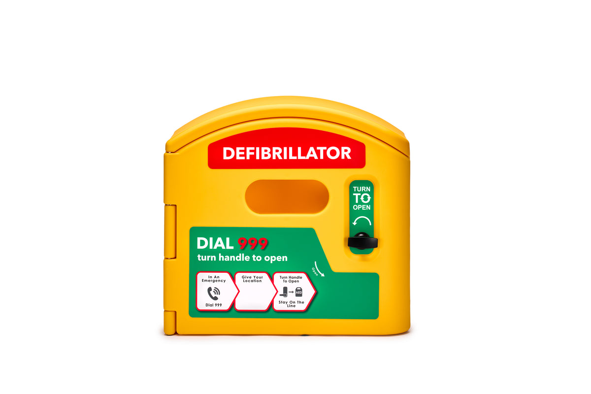 DefibCaddy Defibrillator Cabinet - Insulated, No Electrics Un-Locked i ...