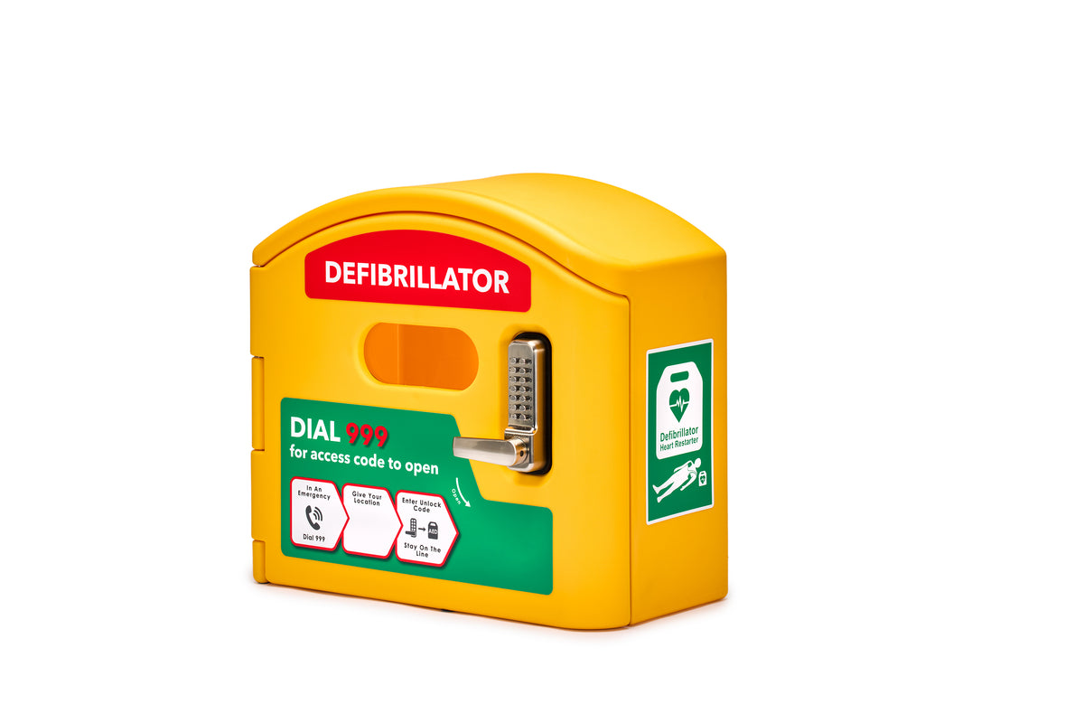 DefibCaddy Un-Heated Defibrillator Cabinet Locked No Electrics ...