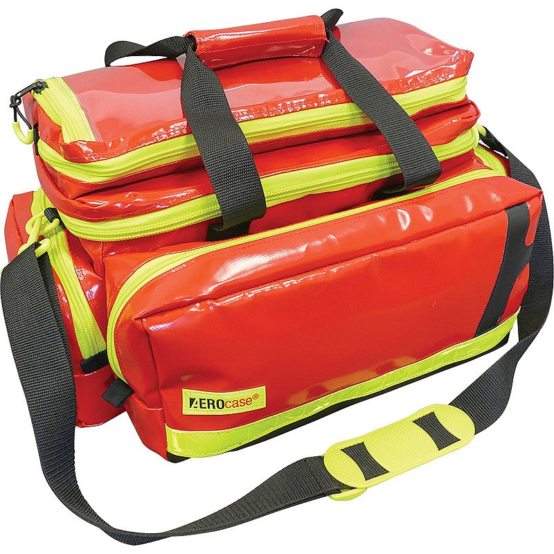 Emergency Bag, Large, PVC, Red — Defib4Life Ltd