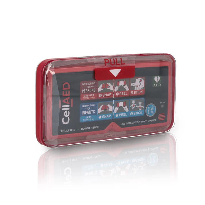 CellAED Defibrillator For Life Personal Single Use AED — Defib4Life Ltd