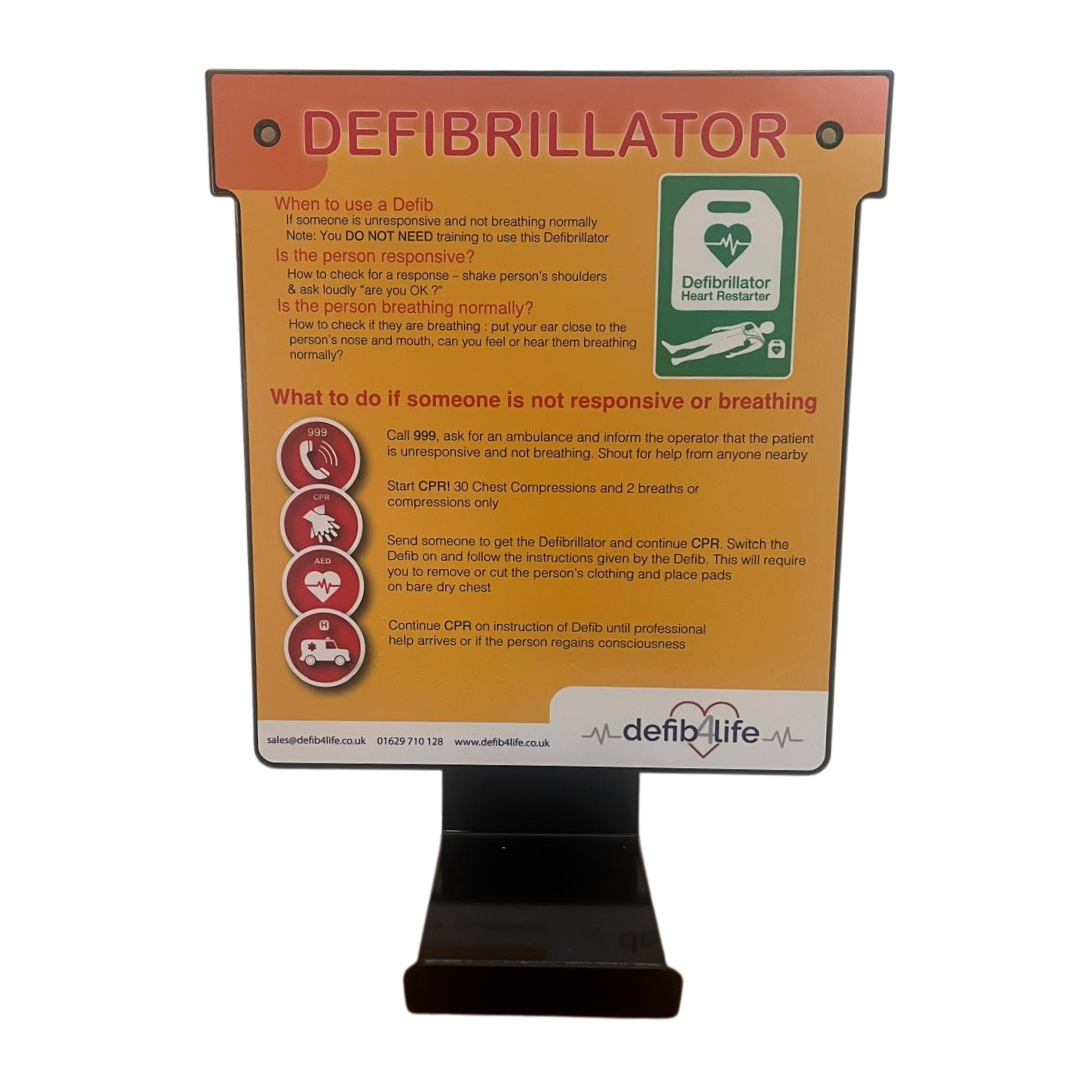 Defibrillator Internal Wall Hanger/Bracket — Defib4Life Ltd