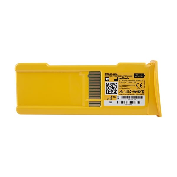 Defibtech Lifeline AED Standard Battery Pack DBP-1400 — Defib4Life Ltd