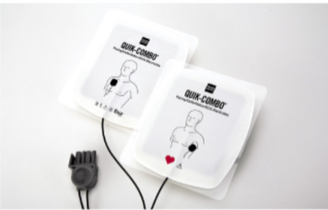 Edge System electrodes with QUIK-COMBO connector — Defib4Life Ltd