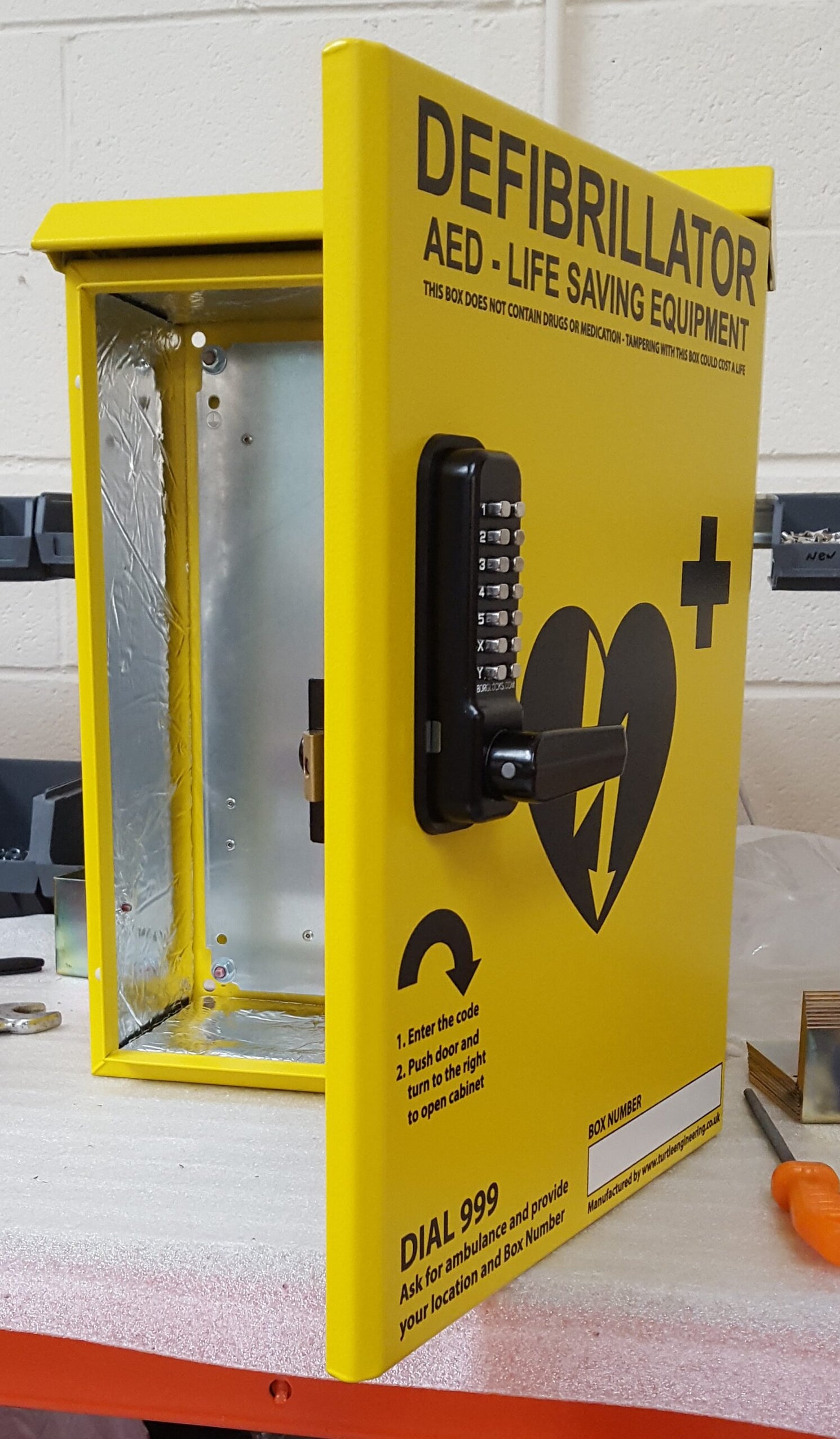 Outdoor Defibrillator Cabinets — Defib4Life Ltd