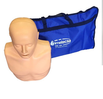 Practi-Man Adult CPR Manikin With Bag | CPR Training Tool | Defib4Life ...