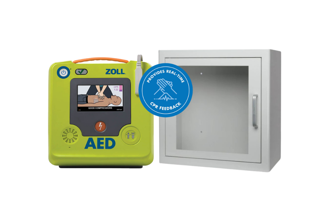Zoll AED 3 Indoor Fully Automatic Defibrillator Bundle | Defib4Life ...