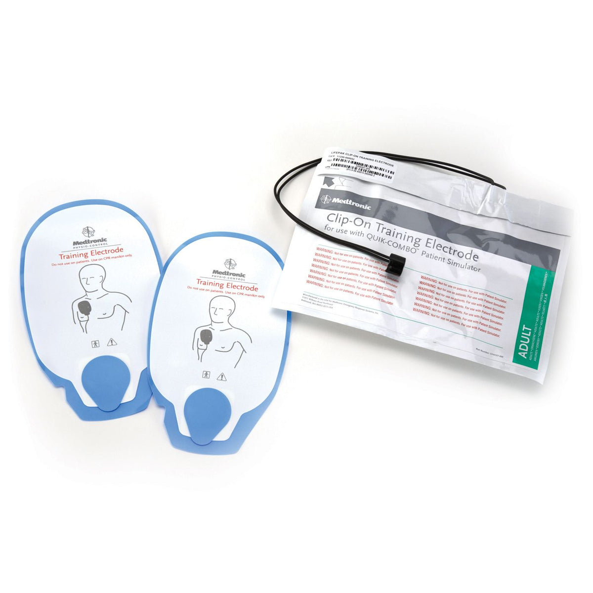 Lifepak 1000 Training Electrodes Adult — Defib4Life Ltd