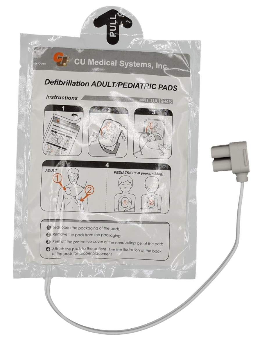 iPAD CU-SPR Dual Adult/Child Replacement Defibrillator Pads ...