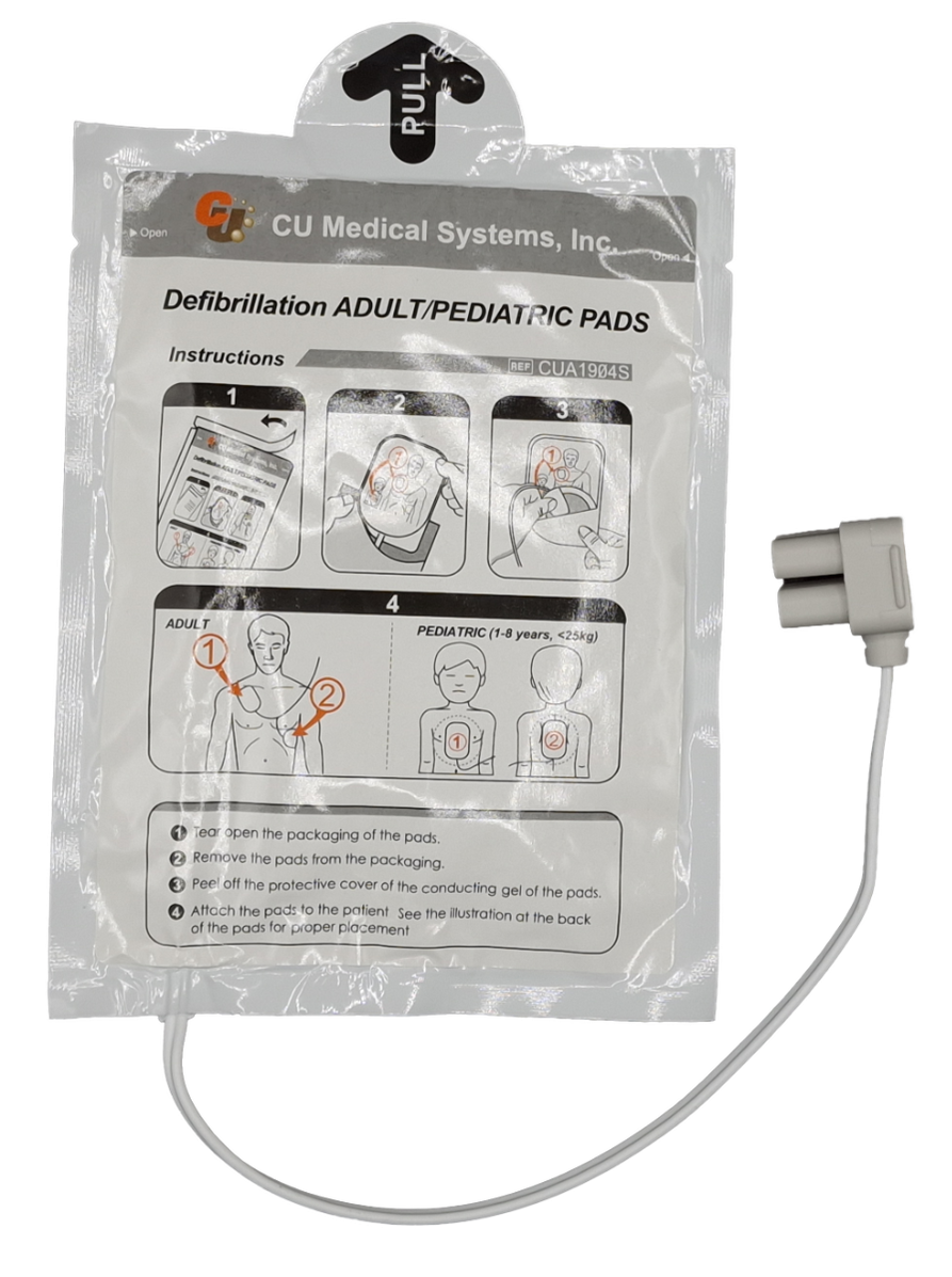 iPAD CU-SPR Dual Adult/Child Replacement Defibrillator Pads ...