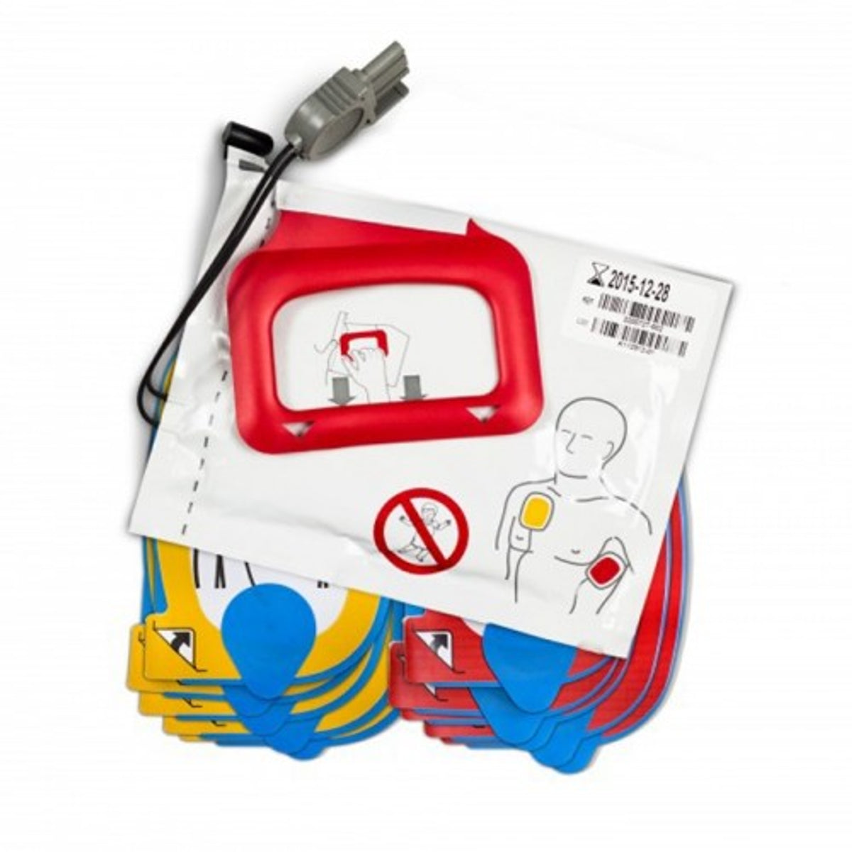 LIFEPAK® CR-T AED Training System QUIK-PAK™ Training Electrode Assembl ...