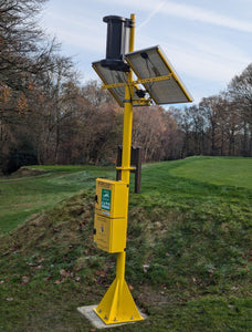 Solar & Wind Powered AED Defibrillator Cabinet with optional full remo ...