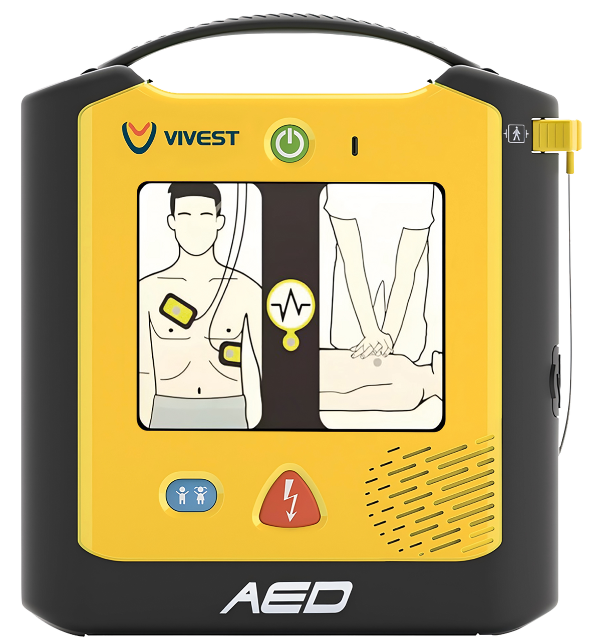 ViVest Power Beat X1 Semi Automatic Defibrillator — Defib4Life Ltd