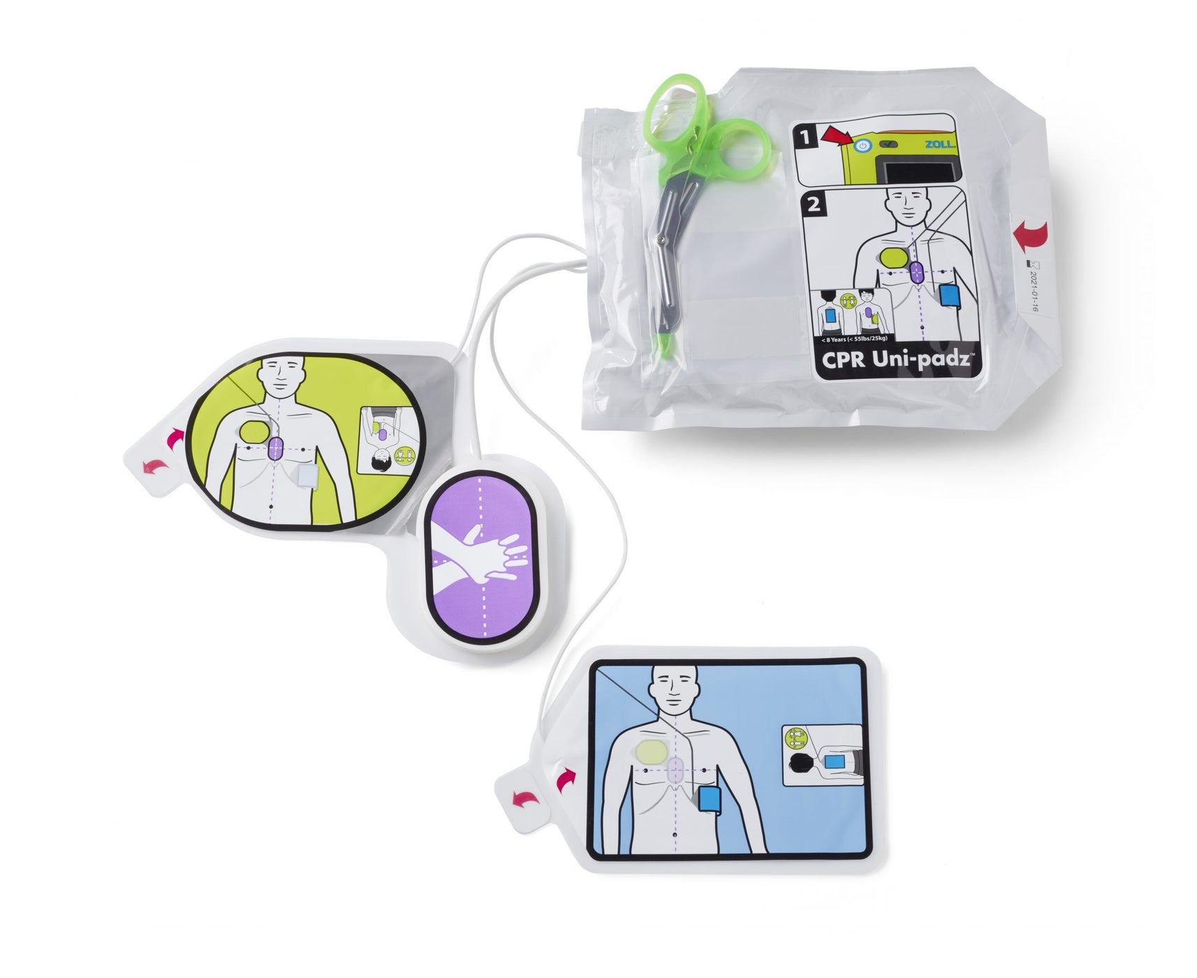 Zoll AED 3 Indoor Semi Automatic Defibrillator Bundle Logo — Defib4Life Ltd